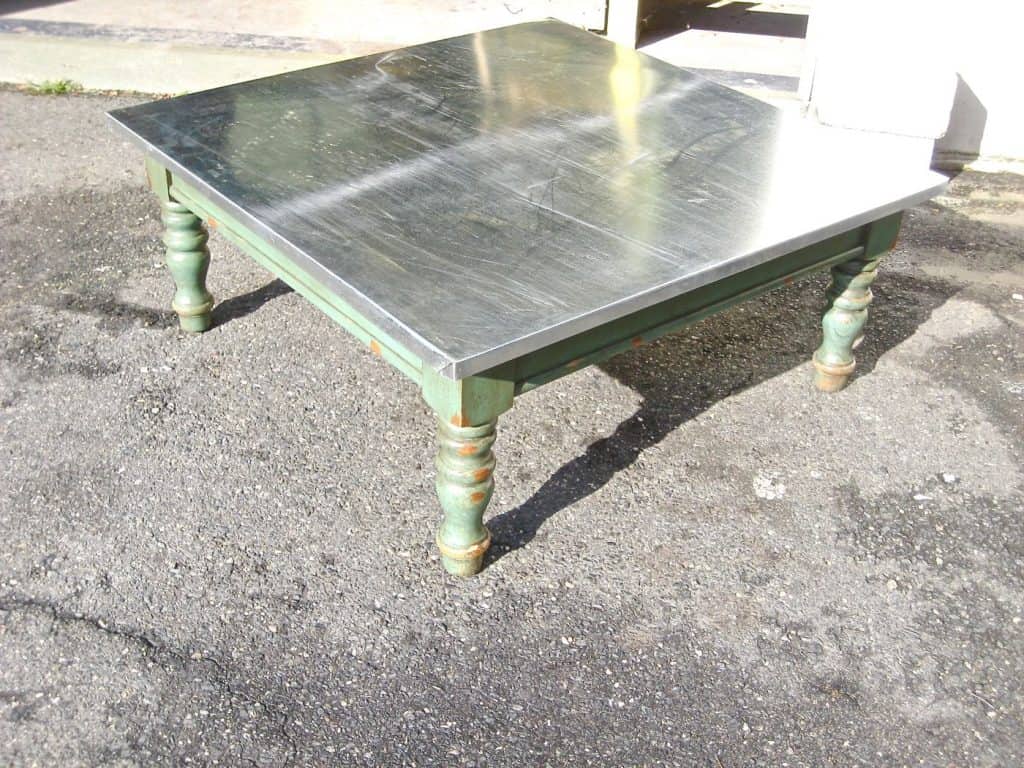 Sheet Metal Coffee Table