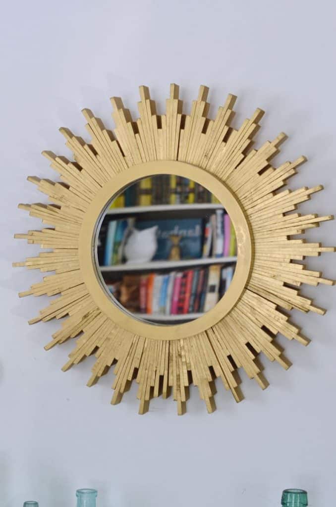 DIY Sunburst Mirror