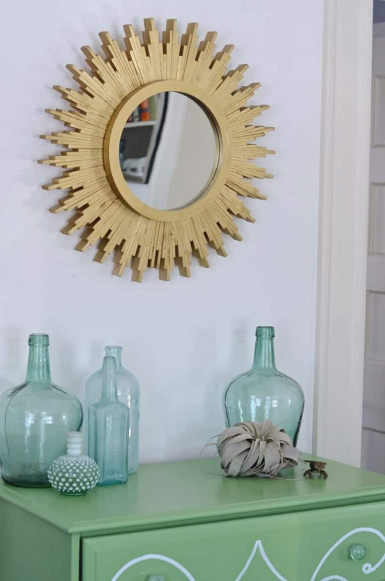 DIY Sunburst Mirror