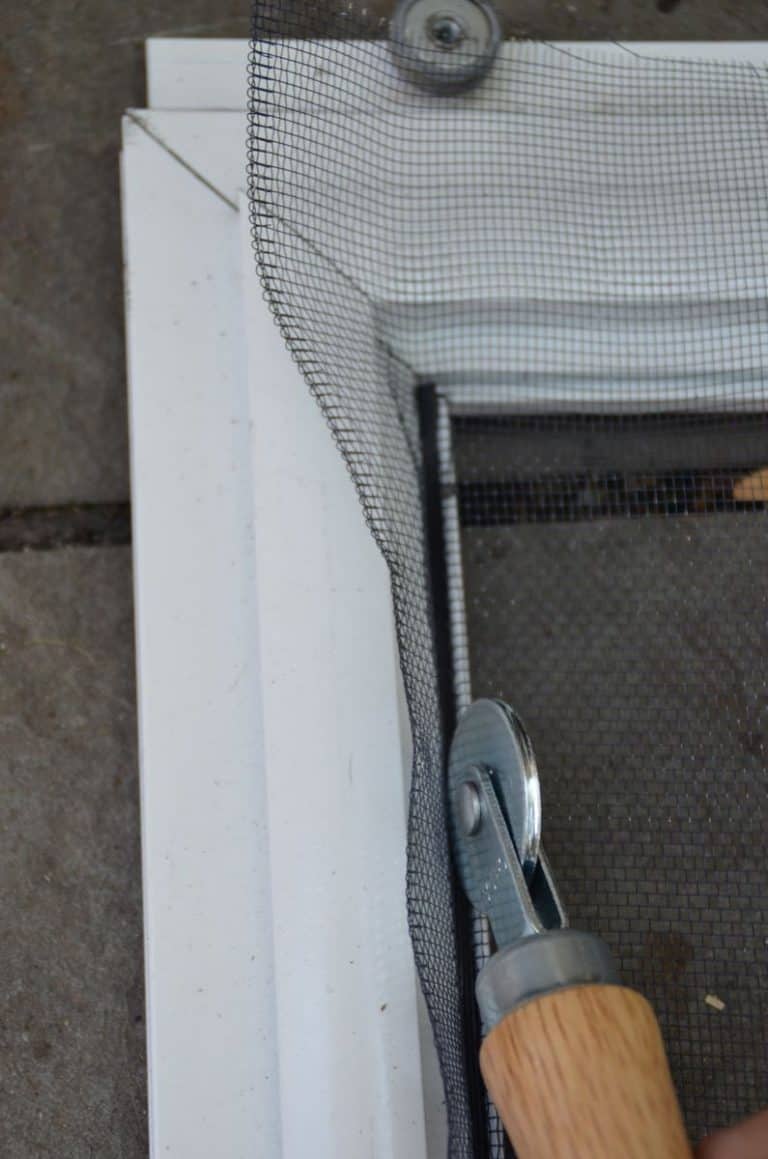 How To Replace the Screen in a Screen Door or Window
