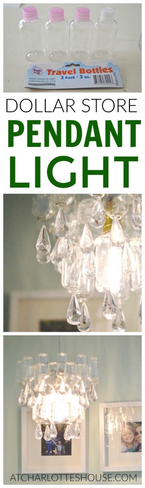 Dollar Store Pendant Light