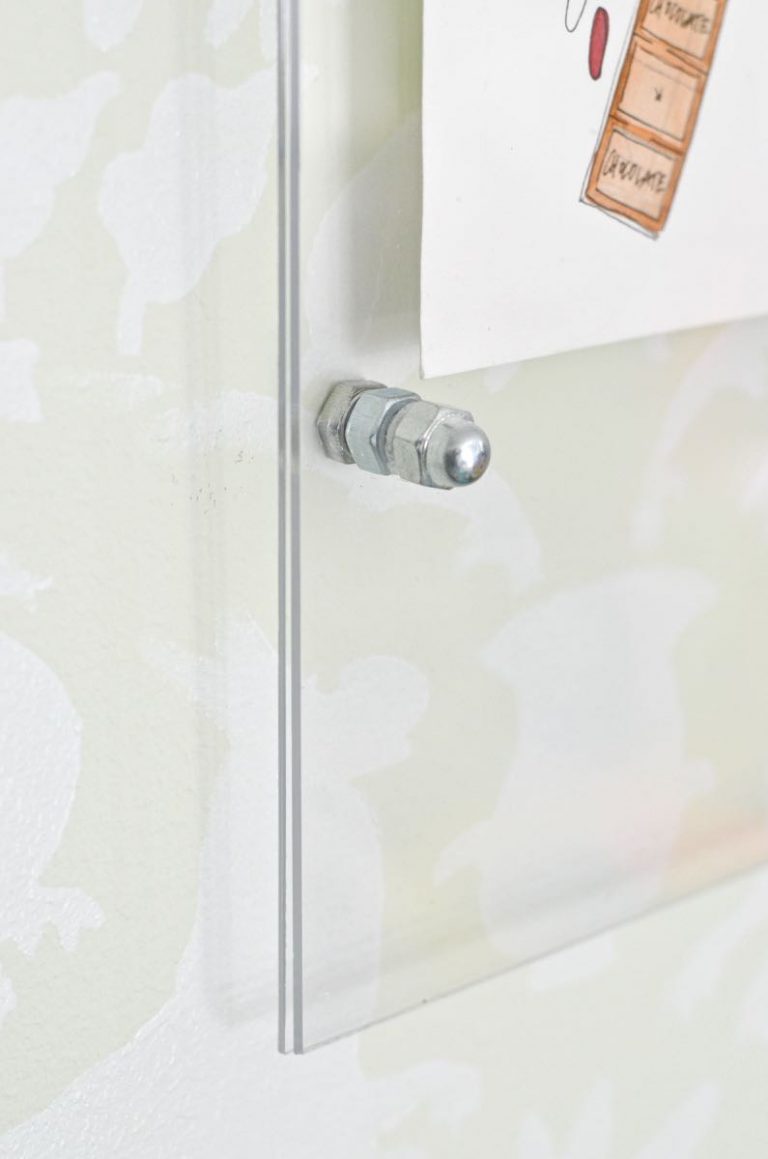 DIY Floating Acrylic Frame