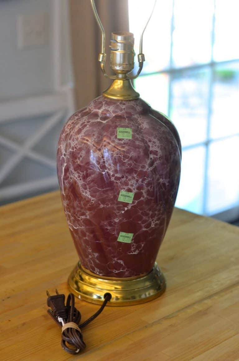 Wrap It Up... Ombre Wrapped Lamp