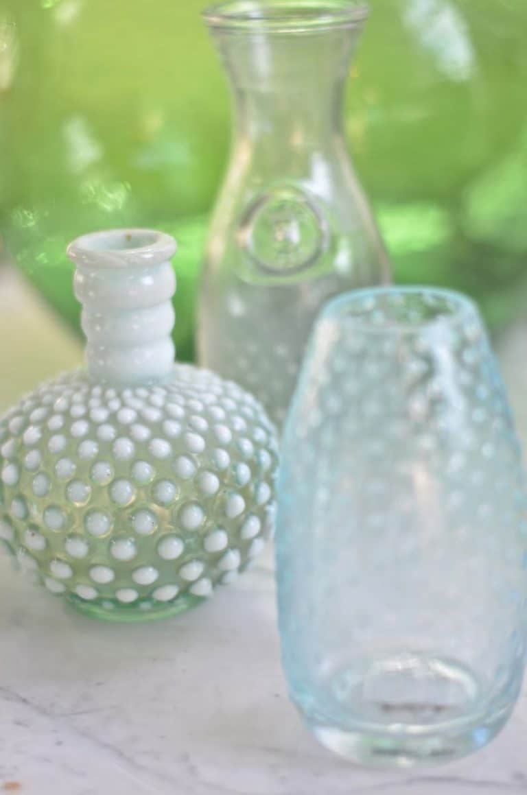 DIY Hobnail Glass