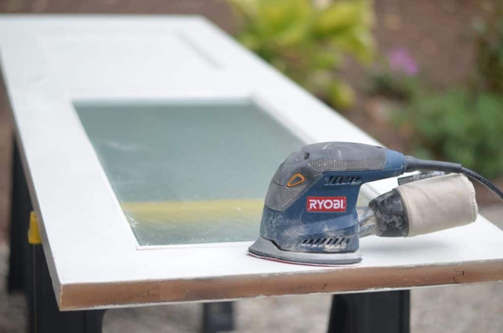 Changing a Panel Door into a Glass Door