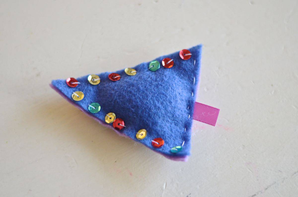Felt Christmas Tree Garland