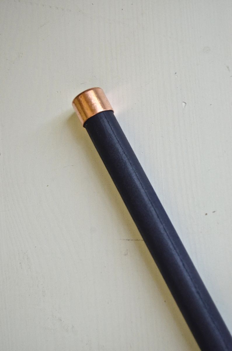 DIY Staircase Runner with Stair Rods