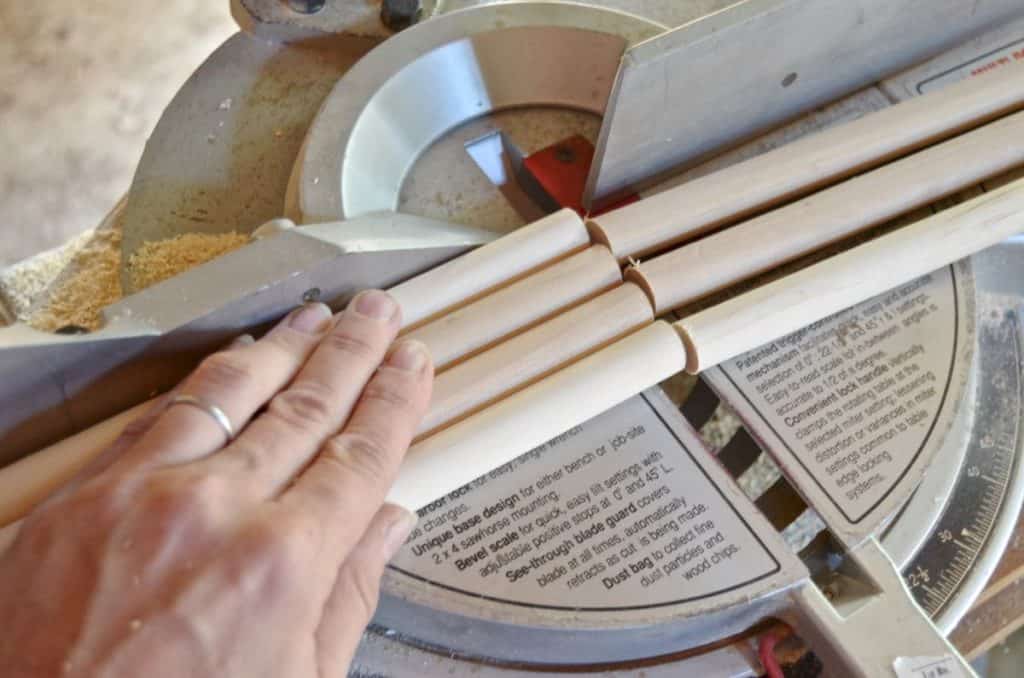 DIY Staircase Runner with Stair Rods