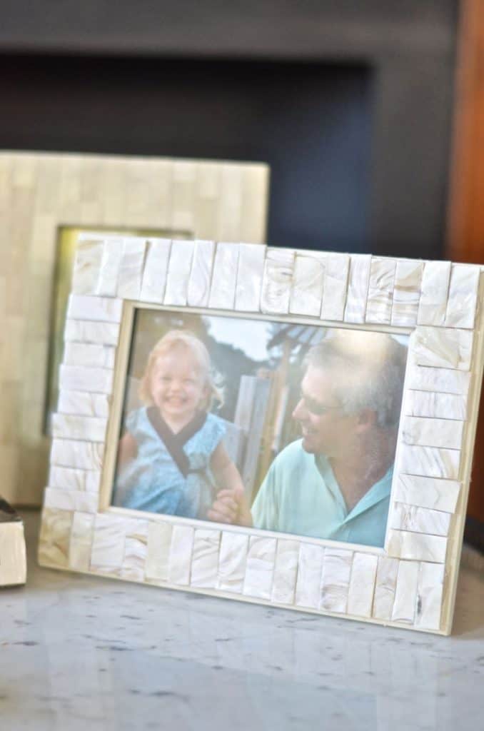 DIY Capiz Shell Frame