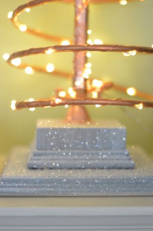 Spiral Copper Christmas Tree