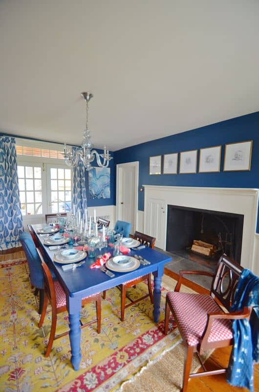 One Room Challenge REVEAL: Repurposed Eclectic Dining Room - At ...