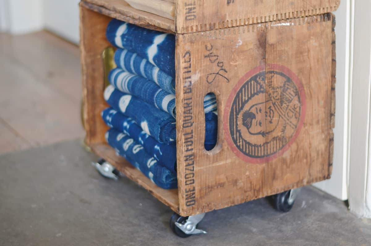 Easy Rolling Crate Storage - At Charlotte's House