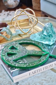 Peace, Love and DIY- Holiday Peace Sign Makeover - At Charlotte's House