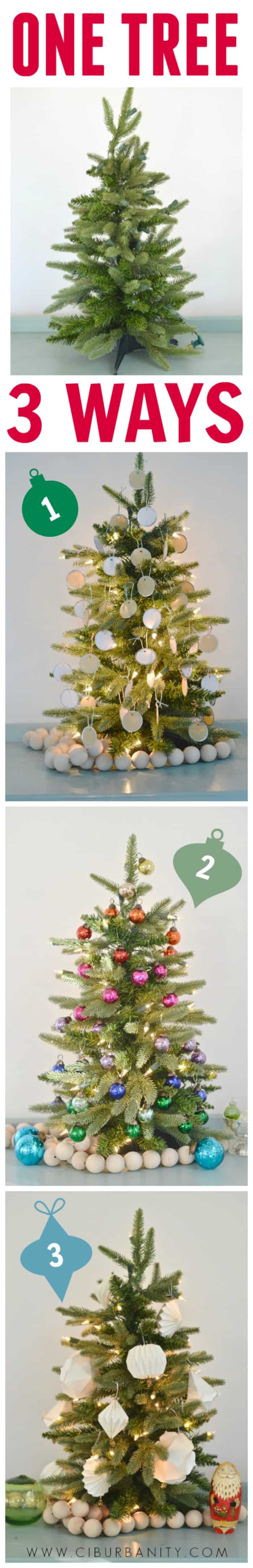 one-cute-tree-styled-three-different-ways - At Charlotte's House