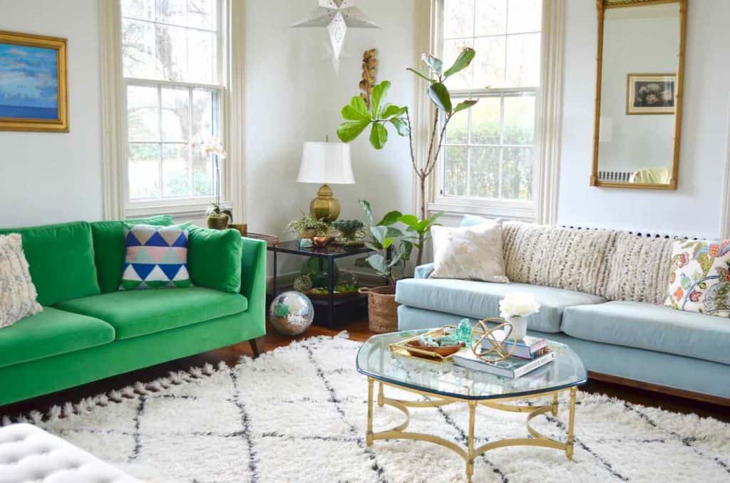 Living Room Refresh - At Charlotte's House