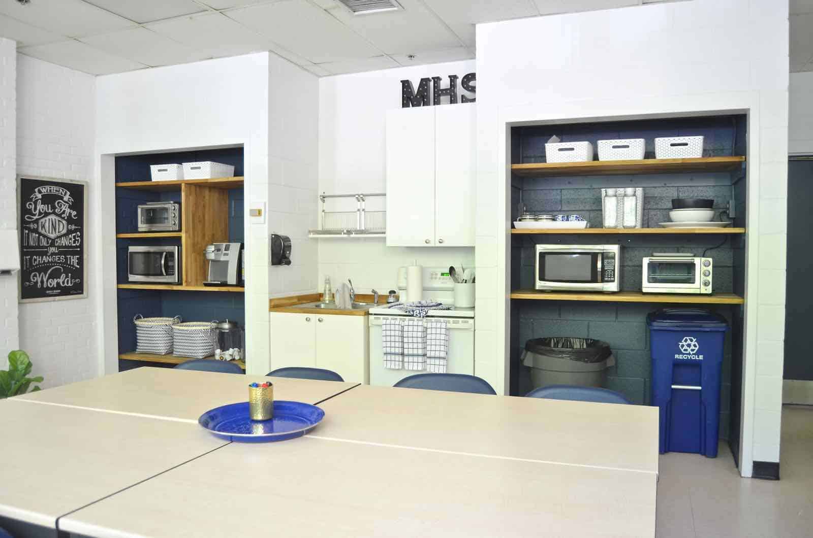 Faculty Room Makeover - At Charlotte's House