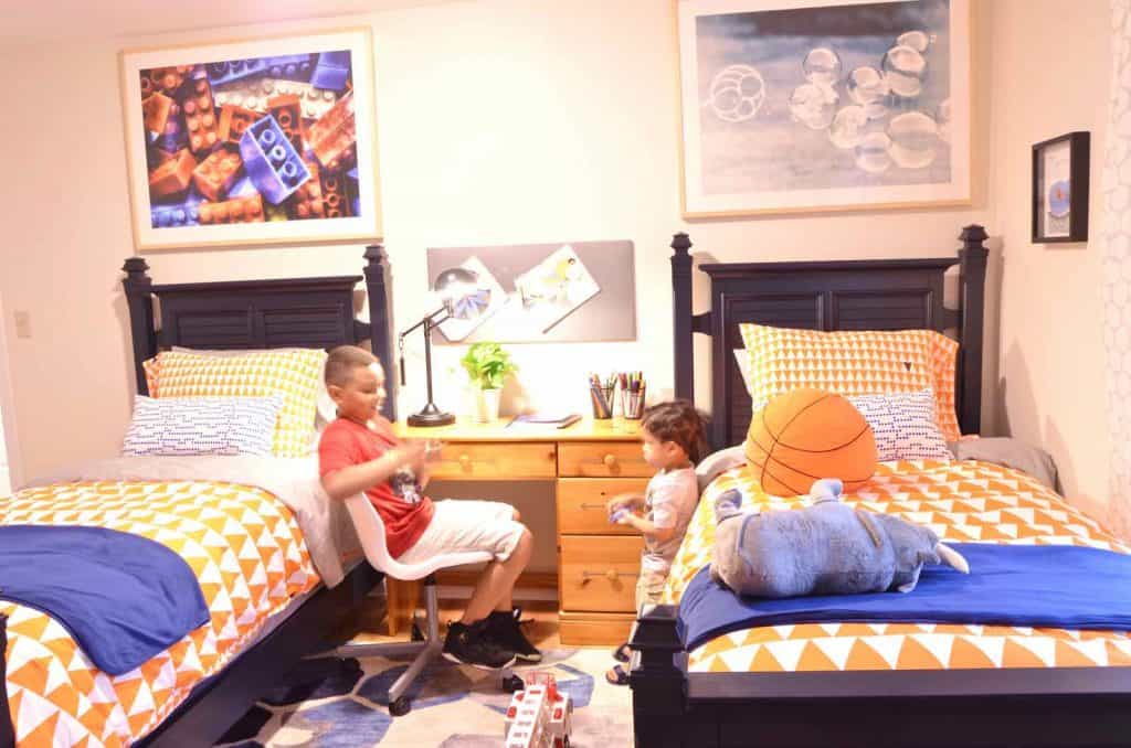Bloggers Heart Habitat: Boys' Shared Bedroom - At Charlotte's House