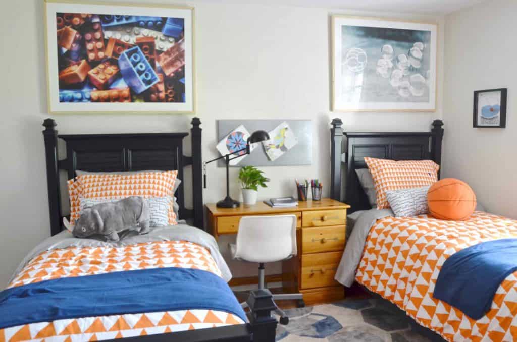 Bloggers Heart Habitat: Boys' Shared Bedroom - At Charlotte's House