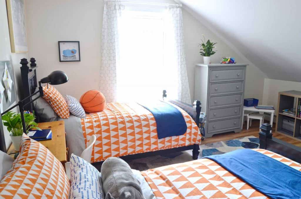 Bloggers Heart Habitat: Boys' Shared Bedroom - At Charlotte's House