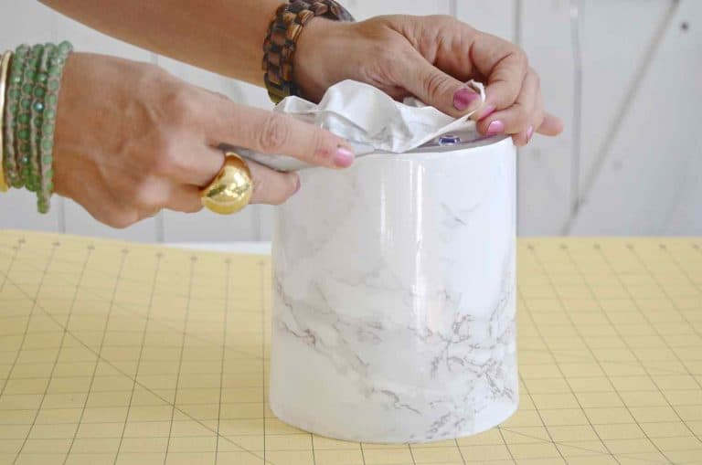 DIY Marble Storage Container - At Charlotte's House