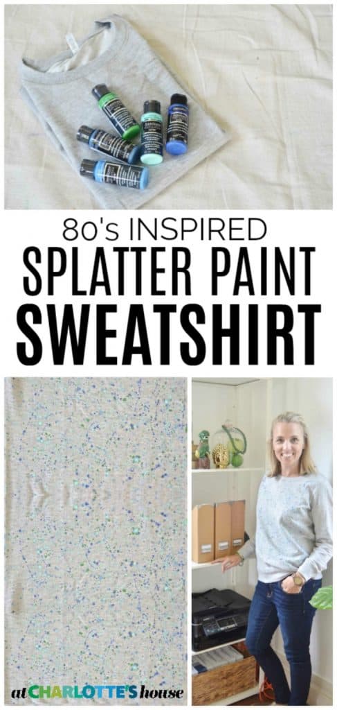 Splatter Paint Sweatshirt - At Charlotte's House