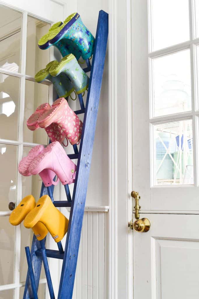 Vertical Boot Storage Rack - At Charlotte's House