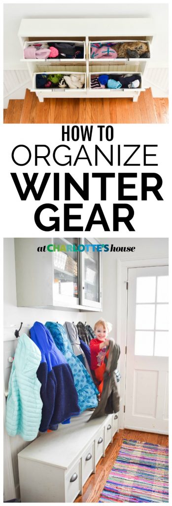 Winter Gear Storage - At Charlotte's House