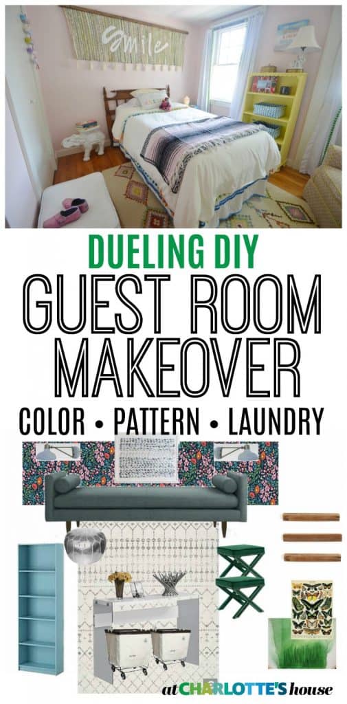 Dueling DIY- Guest Room Gauntlet - At Charlotte's House