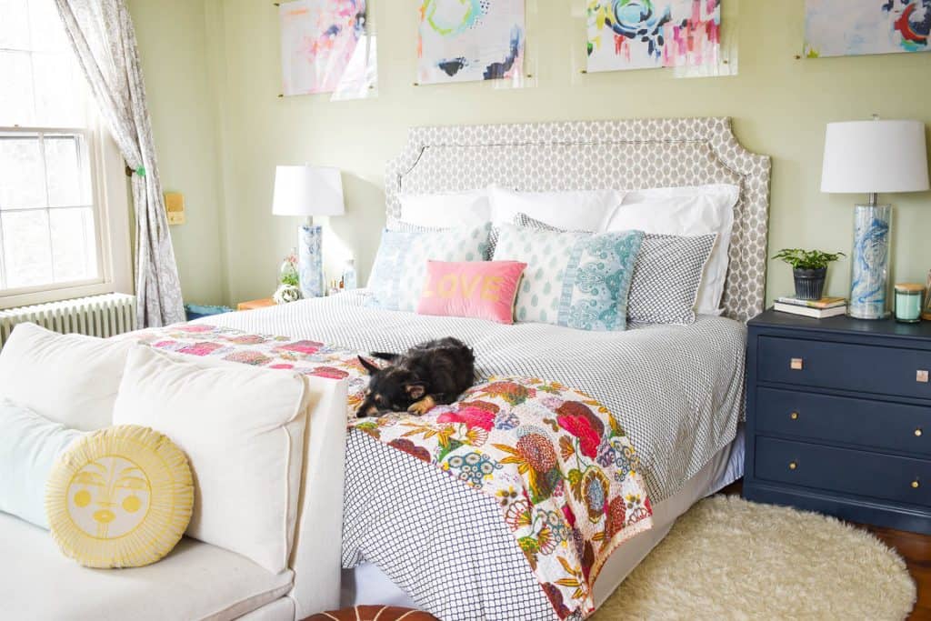 Mixing and Matching Color and Pattern - At Charlotte's House