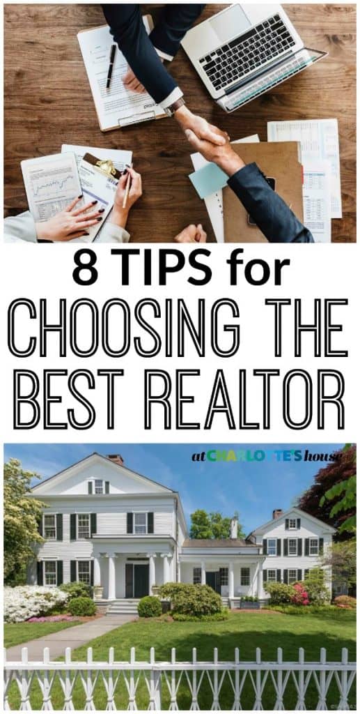 8 Tips For Choosing the Best Realtor - At Charlotte's House