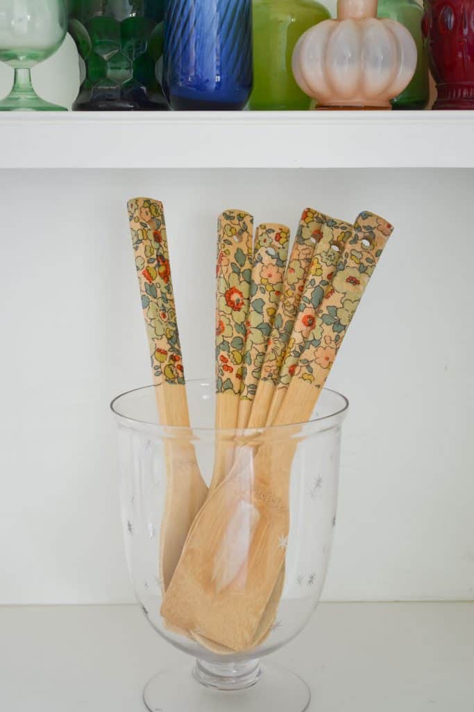 Floral Printed Cooking Utensils - At Charlotte's House