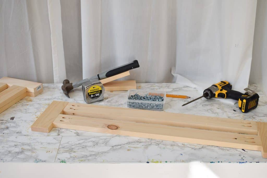 How to Build a Toddler Bed with Bed Rails - At Charlotte's House