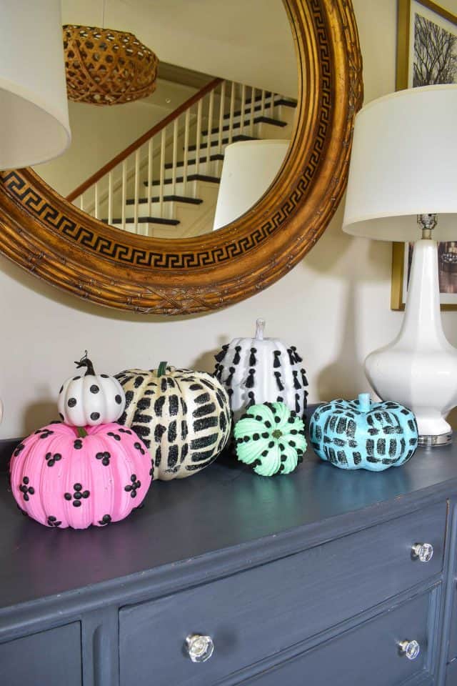 Colorful Embellished Pumpkins-13 - At Charlotte's House