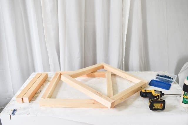 Wallpaper Covered Table - At Charlotte's House