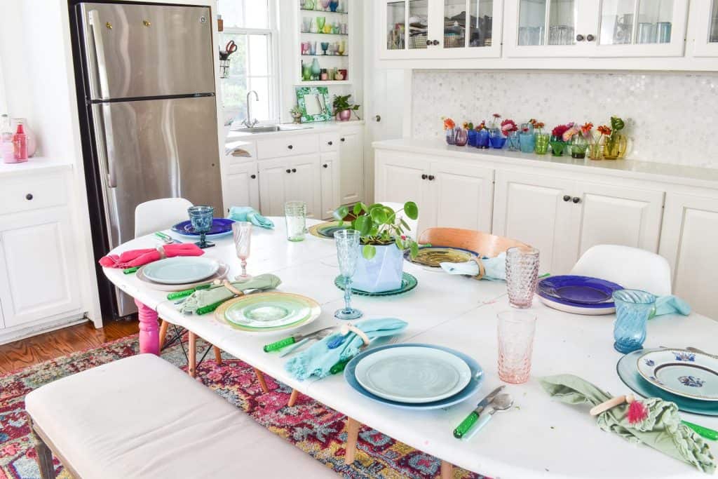 Rainbow Tablescape-28 - At Charlotte's House