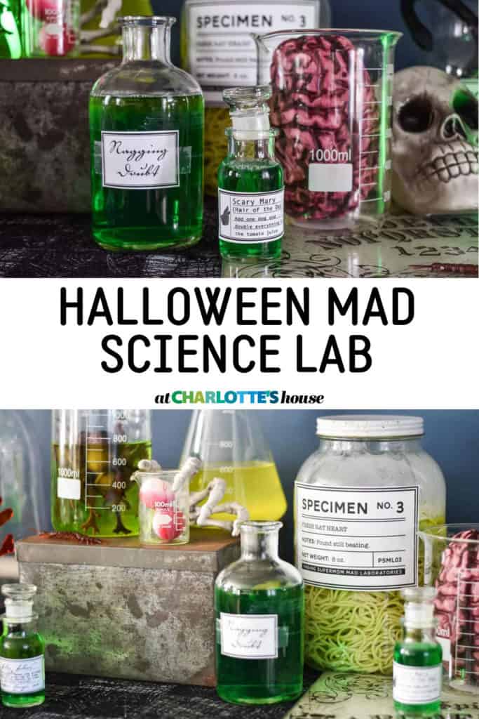 HALLOWEEN MAD SCIENCE LAB 1 - At Charlotte's House