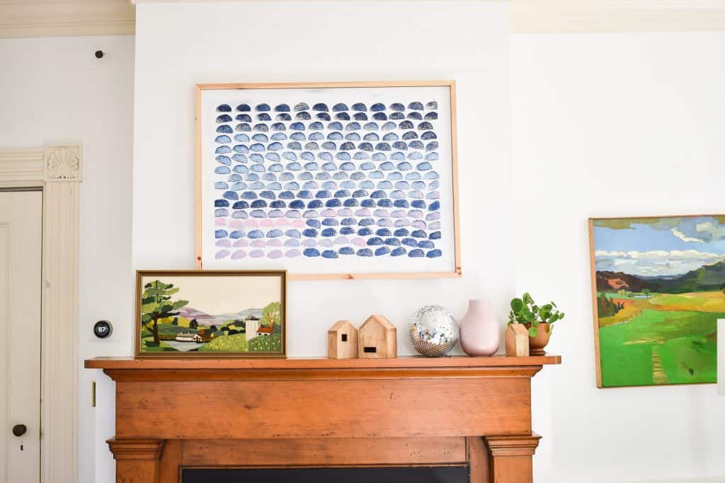 Styling a Mantel Three Ways - At Charlotte's House