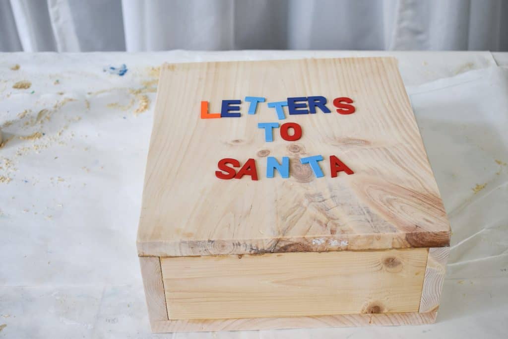 DIY Santa Mailbox - At Charlotte's House