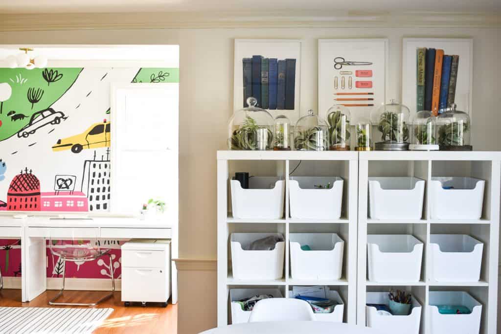 Kids Homework Desk Area - At Charlotte's House