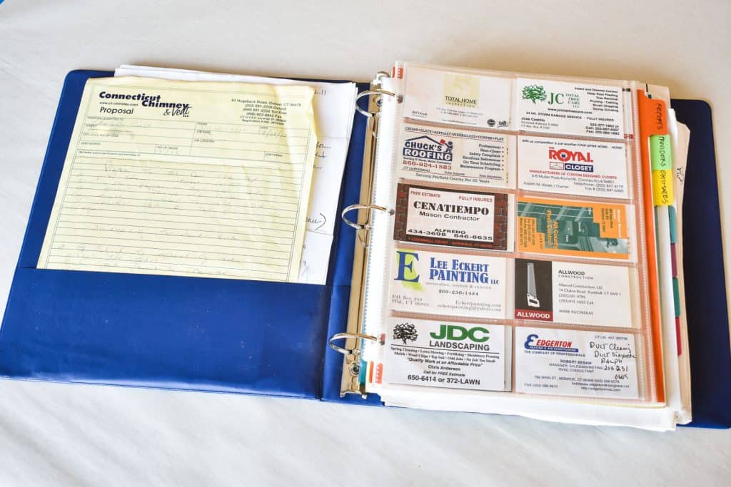 My Renovation Binder - At Charlotte's House