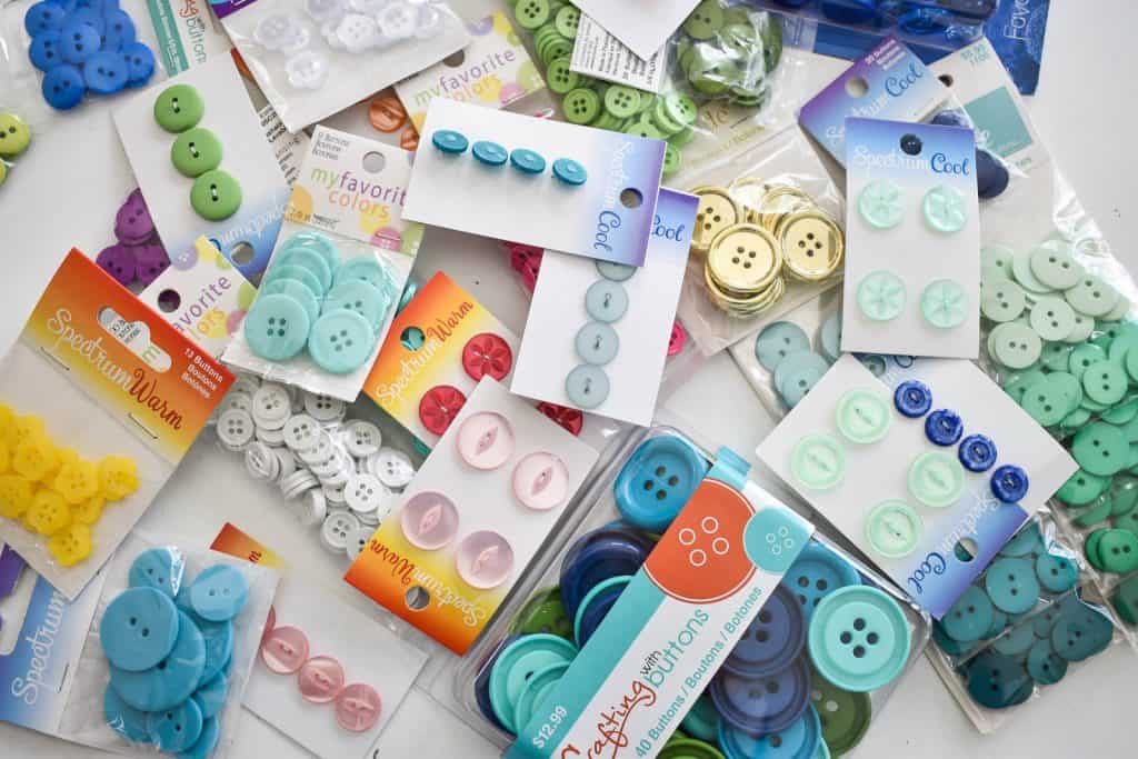 How to Make Button Flower Stems - At Charlotte's House