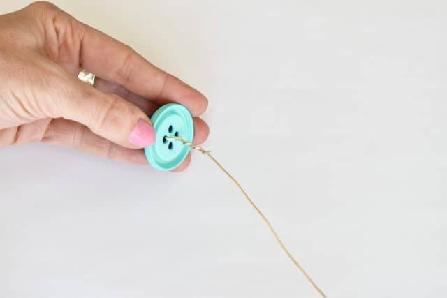 How to Make Colorful Button Flowers - At Charlotte's House