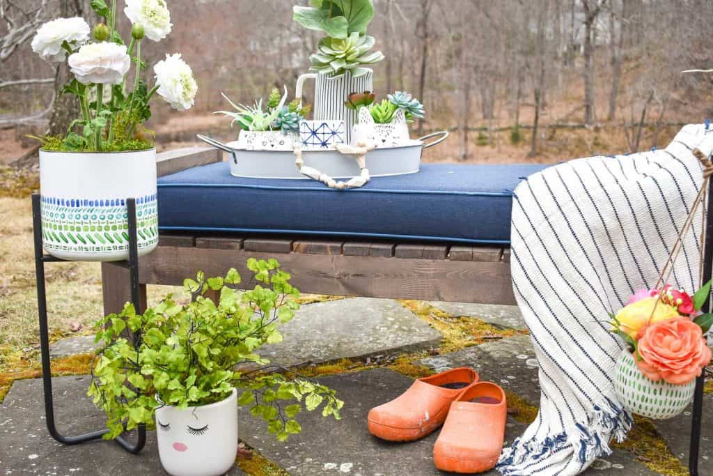 How to Plant Artificial Flowers to Look Like Real Spring Planters - At ...