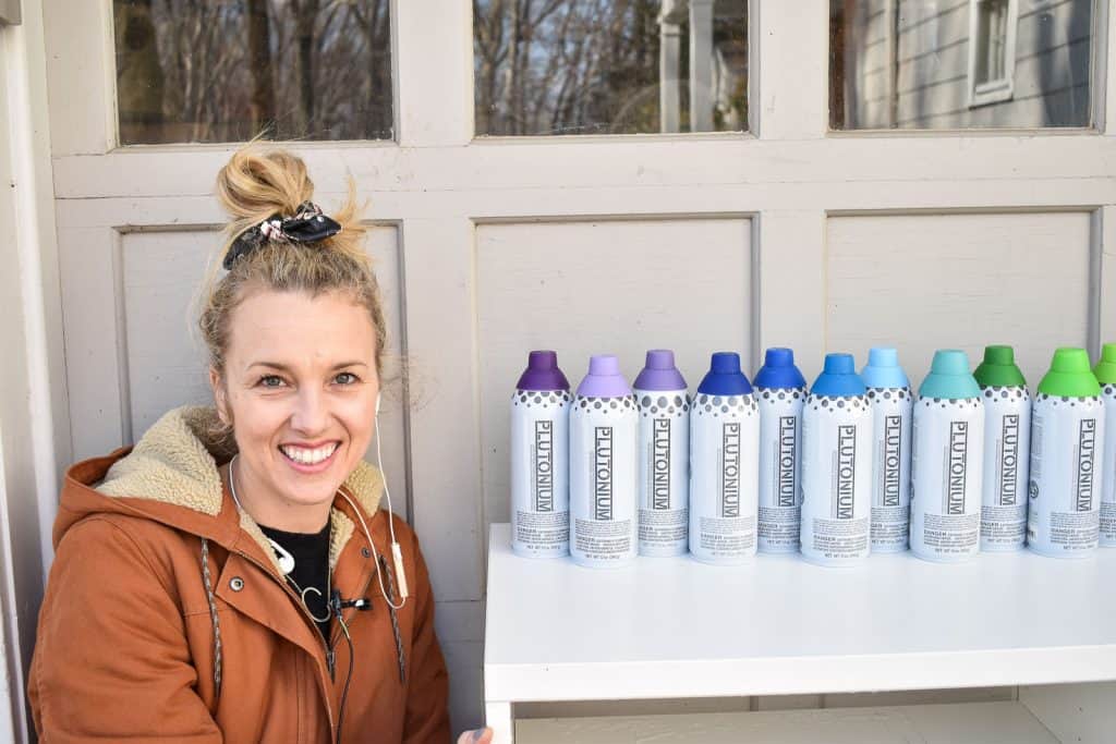 Colorful Spray Painted Busts Blog-3 - At Charlotte's House