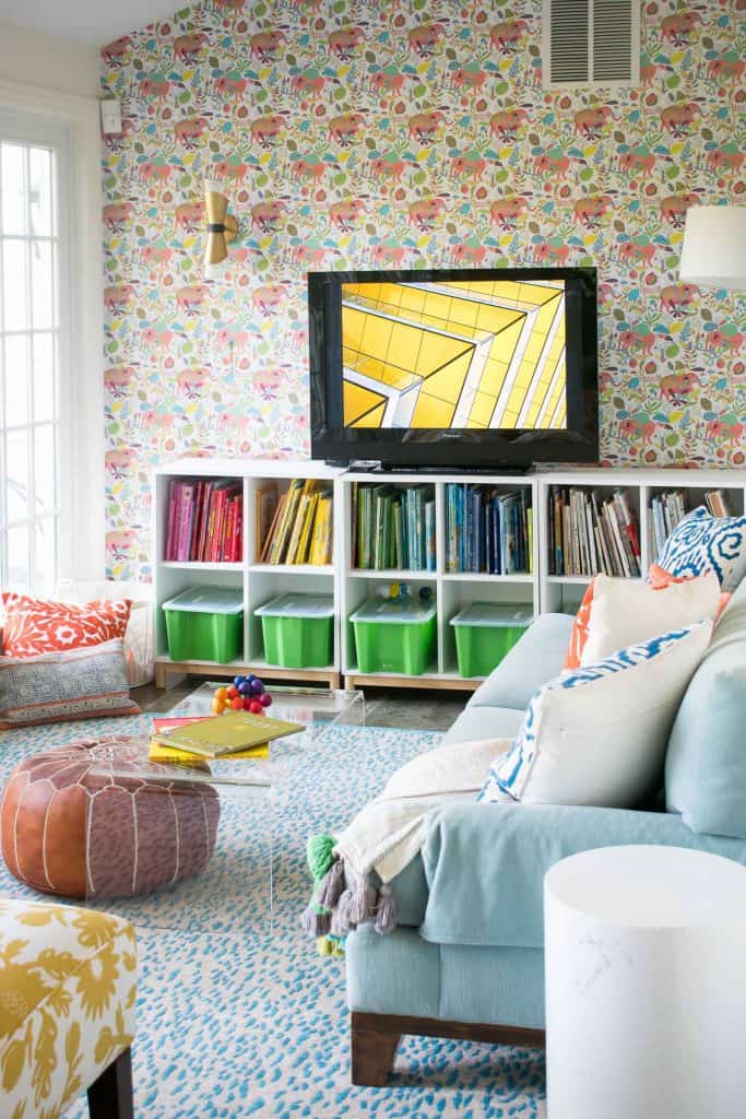 Colorful Playroom Decor - At Charlotte's House