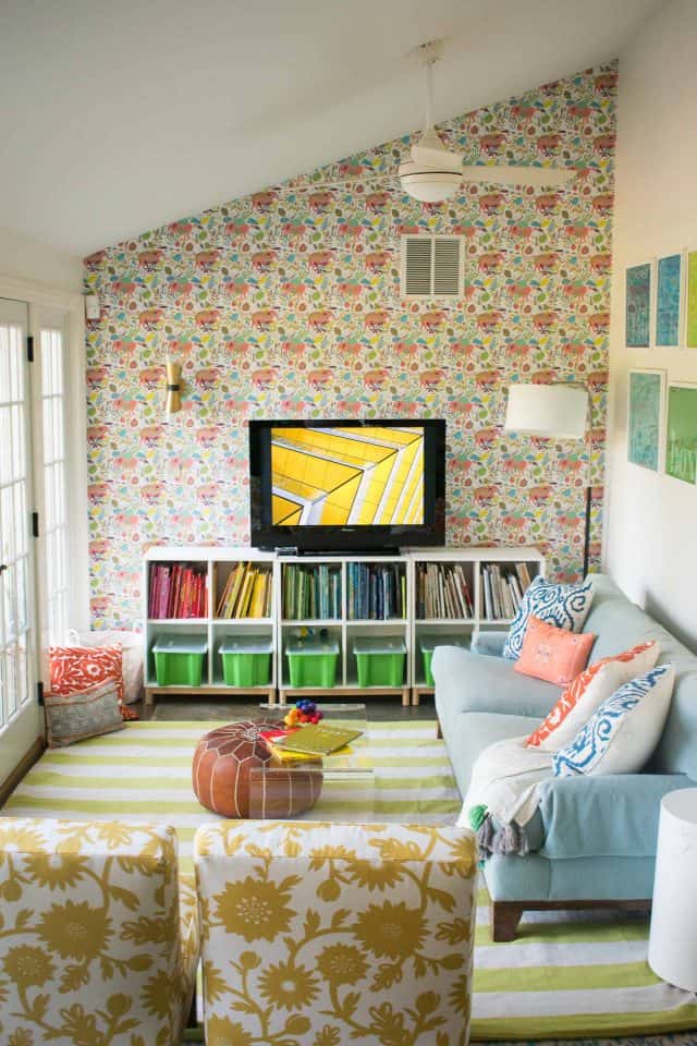 Colorful Playroom Decor - At Charlotte's House