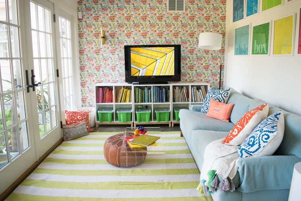 Colorful Playroom Decor - At Charlotte's House