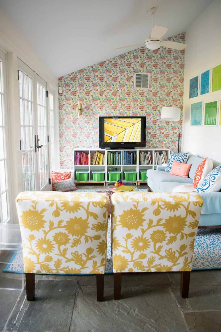 Colorful Playroom Decor - At Charlotte's House