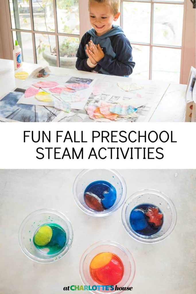 FUN FALL PRESCHOOL STEAM ACTIVITIES - At Charlotte's House