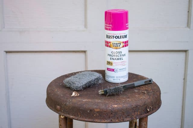 How to Paint Over Rust - At Charlotte's House